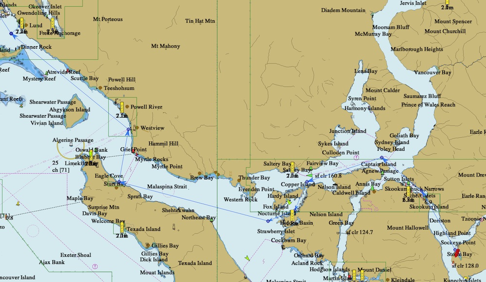 Excitement at the Powell River dock – Braesail – A grand yacht in the ...